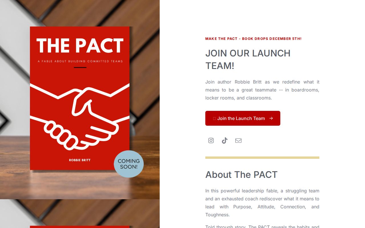 The PACT - Launch Team